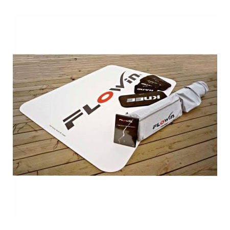 Fabrication Enterprises Flowin Pro Exerciser Board, White, 55" x 39", Non-Rollable 10-0291 | Zoro